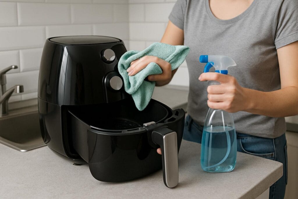 Sådan fjerner du dårlig lugt fra din airfryer – nem guide » Bedste Airfryer